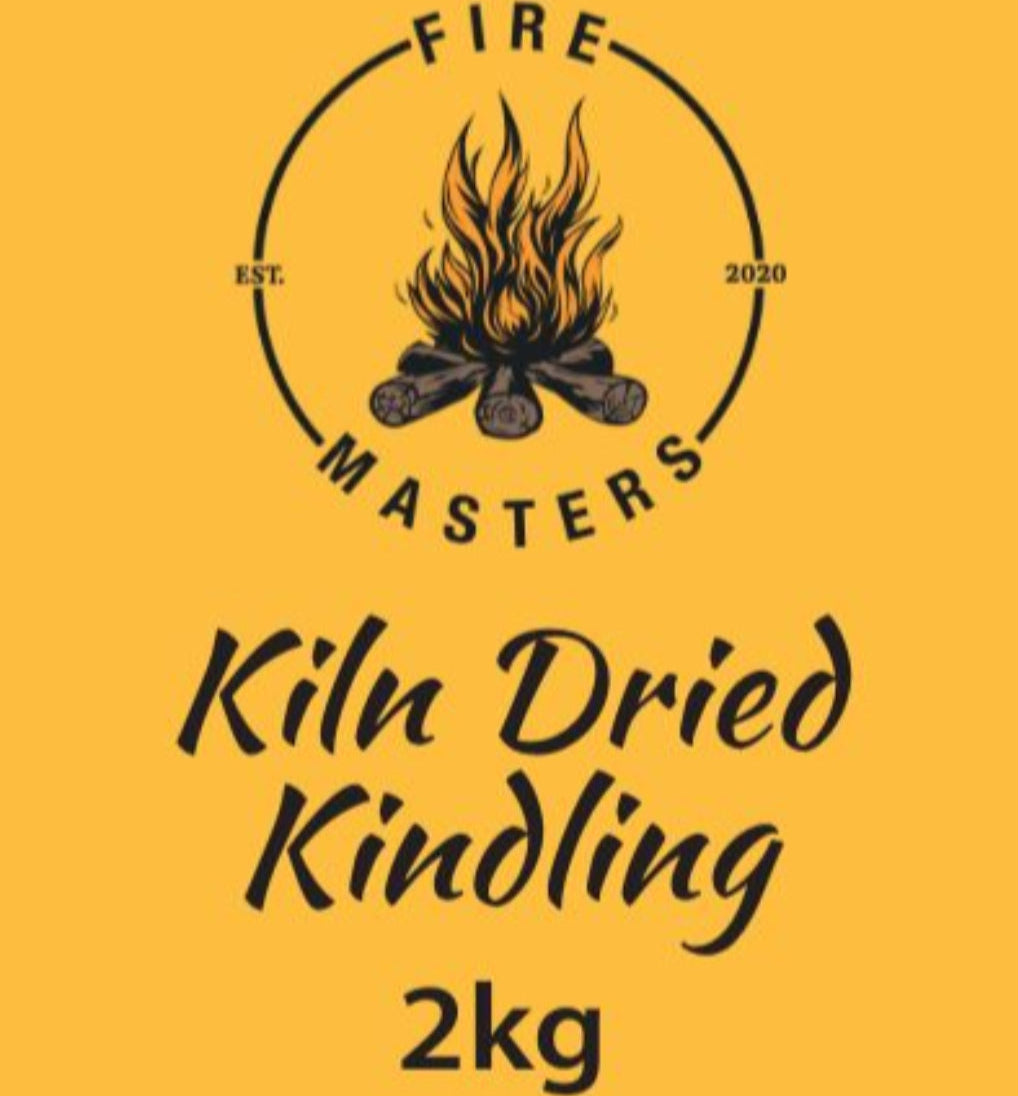 Premium Dry Kindling 2kg - Natural Fire Starting Wood for BBQ, Braai ...